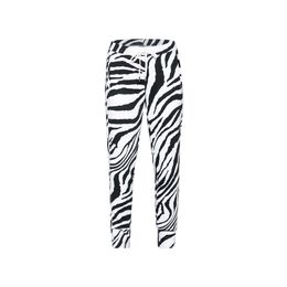 Senses.the Label Sweatpants PAT:RESI mit Animal Print Damen Gr&ouml;&szlig;e 34 schwarz