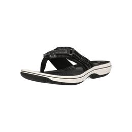 Clarks Zehentrenner 'Brinkley Sea' Damen Gr&ouml;&szlig;e 38 schwarz