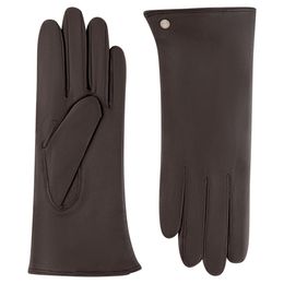 Roeckl Fingerhandschuhe 'PAVIA' Damen Gr&ouml;&szlig;e M braun / kastanienbraun / dunkelbraun