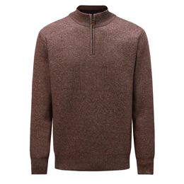 Allthemen Sweater 'Maschenruhe' male size S Brown