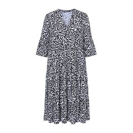 Studio Untold Kleid Damen Gr&ouml;&szlig;e 50/52 schwarz / wei&szlig; Sommerkleid