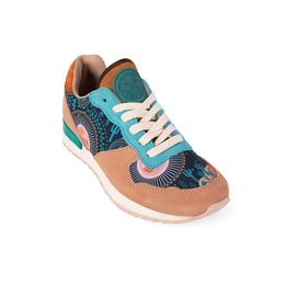 Inkkas Sneakers 'Inkkas Socorro' female size 40 Night blue / Cognac / Green