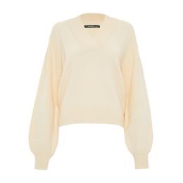 Threadbare. Threadbare Pullover 'Bloom' Damen Gr&ouml;&szlig;e XL creme