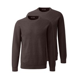 s.Oliver Sweatshirt 'Basic' male size M Brown