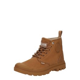 Palladium Schn&uuml;rstiefelette 'PAMPA' Damen Gr&ouml;&szlig;e 45 cognac