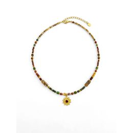 Nemomatheo Kette 'Earth Bloom' Damen Gr&ouml;&szlig;e Onesize gold