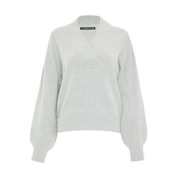 Threadbare. Threadbare Pullover 'Bloom' Damen Gr&ouml;&szlig;e XXXL graumeliert