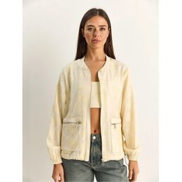 Bianco Lucci Between-Season Jacket female size M Beige