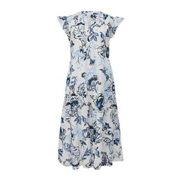 s.Oliver Sommerkleid Damen Gr&ouml;&szlig;e 34 blau / schwarz / wei&szlig;