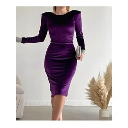 Woman Vision Kleid Damen Gr&ouml;&szlig;e 38 lila Sommerkleid