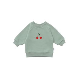 Liliput Sweatshirt 'Kirsche' Jungen Gr&ouml;&szlig;e 98/104 gr&uuml;n