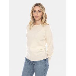 Lacoste Pullover 'Pullover XJF -- Women's Crew Neck Sweater White Women' Damen Gr&ouml;&szlig;e XXXS wei&szlig;