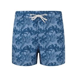 Cruz Boardshorts 'Werner' Jungen Gr&ouml;&szlig;e 140 blau / dunkelblau