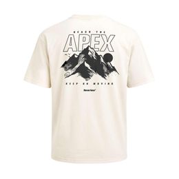 Neverless Shirt 'Apex mountain' male size S Beige
