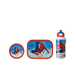 Mepal Pausenset lunchset campus, Hellblau, Rot, Blau, 3-teilig, 24x6.8x24.4 cm, K&uuml;chenzubeh&ouml;r, Vorratsbeh&auml;lter, Brotdosen