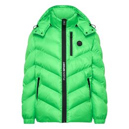 Plein Sport Winter Jacket 'Tiger' male size S Light green