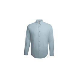 UNIQVIBE Button Up Shirt male size S Blue / Brown