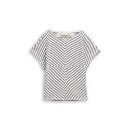 Tom Tailor T-Shirt Damen Gr&ouml;&szlig;e XXXL schwarz / offwhite