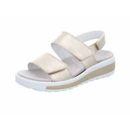 Semler Sandale Damen Gr&ouml;&szlig;e 43 beige