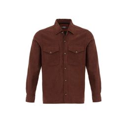 Antioch Button Up Shirt male size S Brown