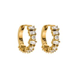 PURELEI Ohrringe 'CHIC' Damen Gr&ouml;&szlig;e one size gold / transparent