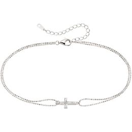 Aniston Fu&szlig;kette Damen Gr&ouml;&szlig;e One Size silber