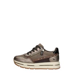 Mustang Sneaker low 'Sneakers Laag' Damen Gr&ouml;&szlig;e 38 taupe Sommerschuhe