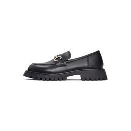 CESARE GASPARI Slipper Damen Gr&ouml;&szlig;e 41 schwarz Sommerschuhe