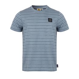 ROADSIGN australia Shirt 'T-Shirt Stripe gestreiftes Freizeitshirt auch Baumwolle' Herren Gr&ouml;&szlig;e XXXL blau