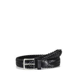 Howard London G&uuml;rtel 'Braided Leather Belt Adwin Black' Herren Gr&ouml;&szlig;e 85 schwarz