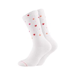 ooley Socks 'Ooley Icon - Love is everywhere' female size 35/38 White