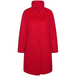 Ulla Popken Winter Coat female size L/XL Dark red