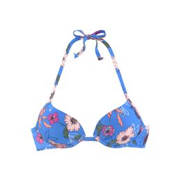 s.Oliver Bikinitop Damen Gr&ouml;&szlig;e 80 blau / dunkelgr&uuml;n / pink / rosa / wei&szlig;