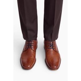 Bugatti Schn&uuml;rschuh Herren Gr&ouml;&szlig;e 45 cognac