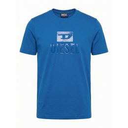 Diesel Shirt 'T-JUST TONE ON TONE' male size M Royal blue