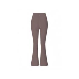 God Save Queens Leggings 'Second Skin Studio High-Waisted Bootcut Legging' Damen Gr&ouml;&szlig;e XL braun
