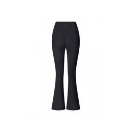 God Save Queens Leggings 'Second Skin Studio High-Waisted Bootcut Legging' Damen Gr&ouml;&szlig;e XL schwarz