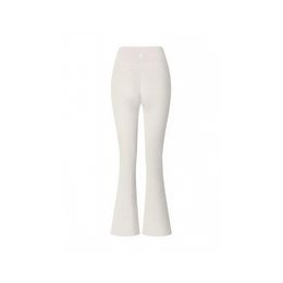 God Save Queens Leggings 'Second Skin Studio High-Waisted Bootcut Legging' Damen Gr&ouml;&szlig;e S elfenbein