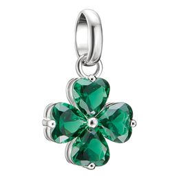 Thomas Sabo Anh&auml;nger Damen Gr&ouml;&szlig;e One Size gr&uuml;n / silber