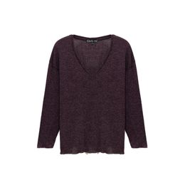 No Matter What Pullover Damen Gr&ouml;&szlig;e XL dunkellila