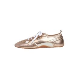 Pepe Jeans Sneakers 'NOA SHINE' female size 36 Gold / White
