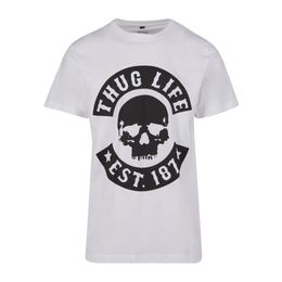 Thug Life T-Shirt Herren Gr&ouml;&szlig;e 5XL schwarz / wei&szlig;