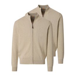 Redmond Knit Cardigan 'Basic' male size XXXL Beige