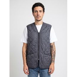 Barbour Vest 'Mens Polarquilt Waistcoat Zip Liner Navy Jacket' male size XL Blue