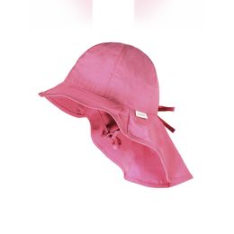 MaxiMo Hat 'MINI GIRL-Flapper, Schleife Bindeband, Nackenschutz, UV' girl size 51 Rose