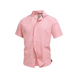 INDICODE JEANS Button Up Shirt ' Lino ' male size M Rose
