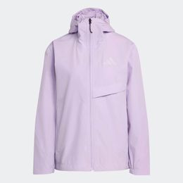 adidas terrex Outdoorjacke 'Multi' Damen Gr&ouml;&szlig;e M lila