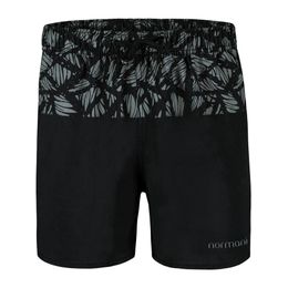 Normani Herren Badeshorts Lahaina in Schwarz | Gr.: XL