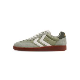 Hummel Sneaker 'VM78' Herren Gr&ouml;&szlig;e 45 khaki / dunkelgr&uuml;n / wei&szlig; Sommerschuhe