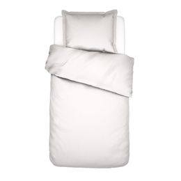 Essenza Duvet Cover ' Aziza ' male size 155x220 + 1x 80x80 cm White